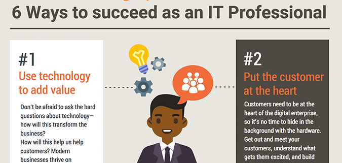 Infographic: 6 ways to succeed as an IT professional - HFS Research