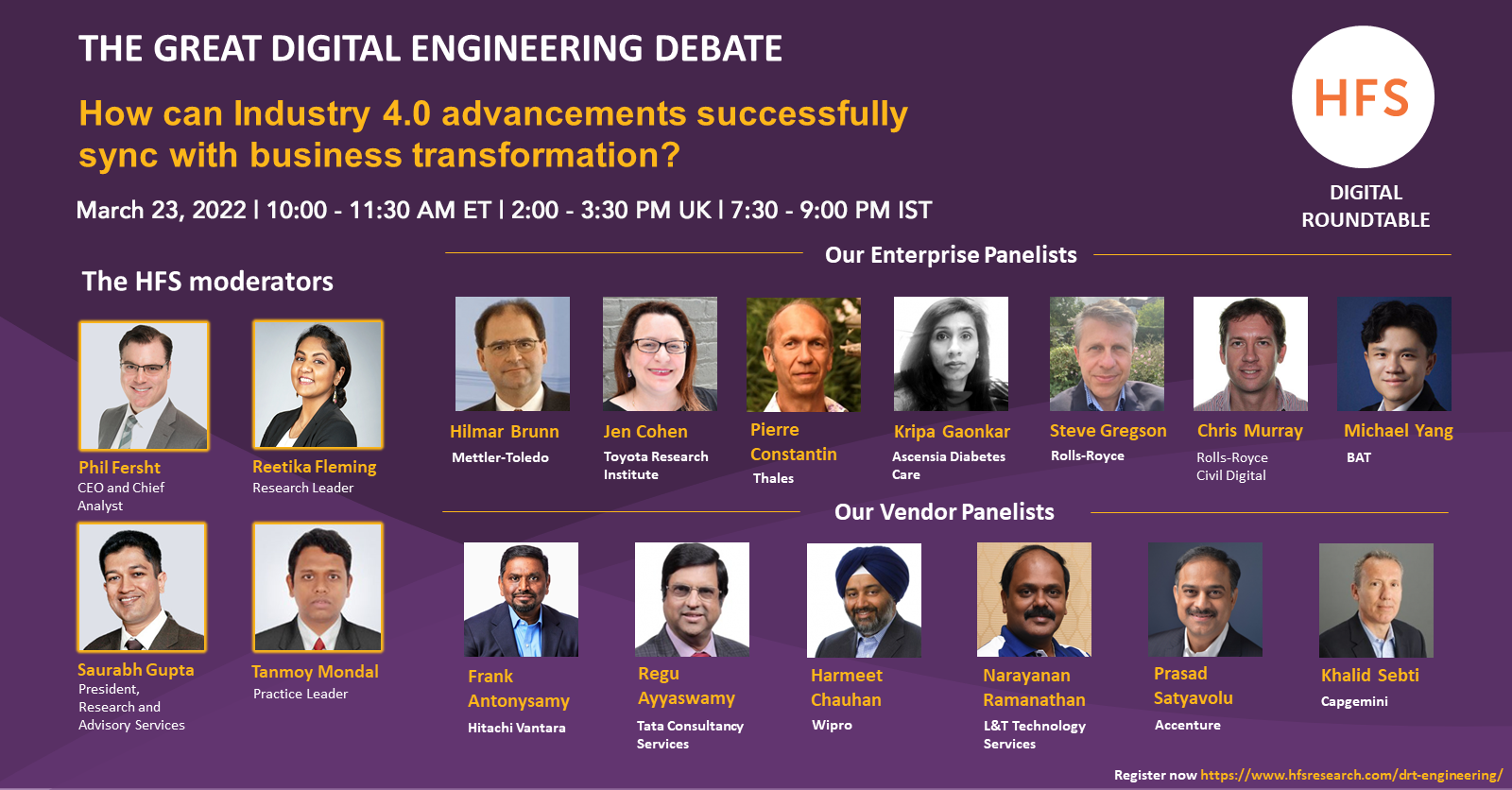 HFS Digital Roundtables - HFS Research