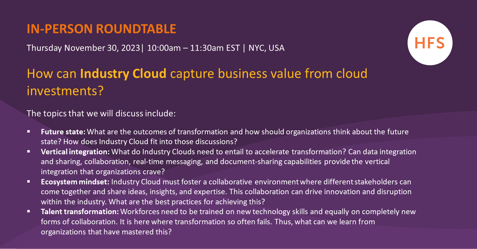 How can Industry Cloud capture business value from cloud investments ...