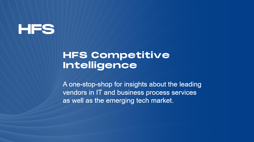 Competitive Intelligence - HFS Research