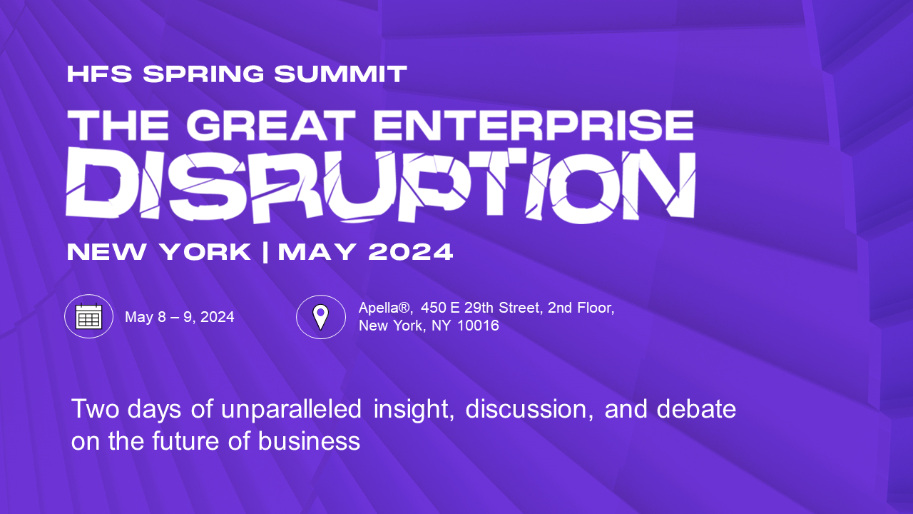 HFS Spring Summit 2024 - New York City - HFS Research