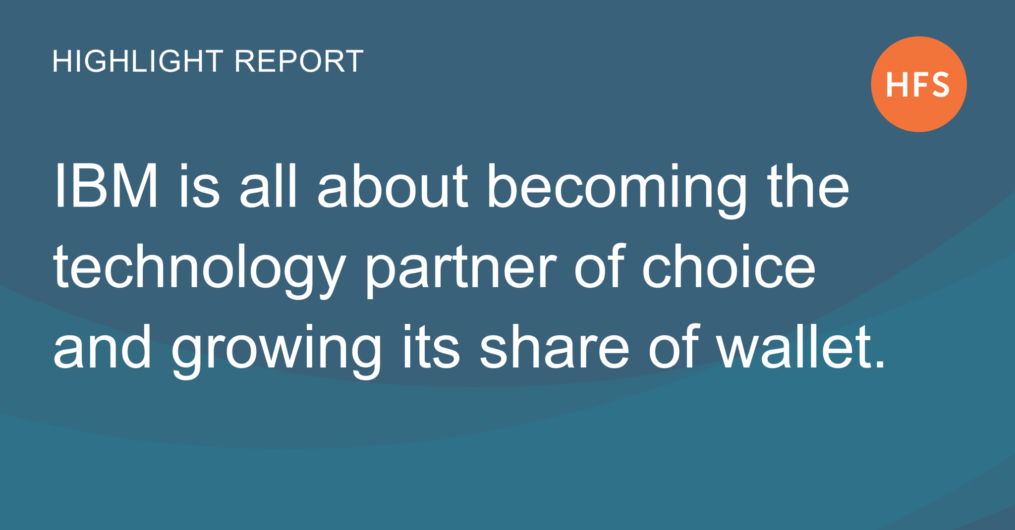 Cloud & Apps Modernization - HFS Research