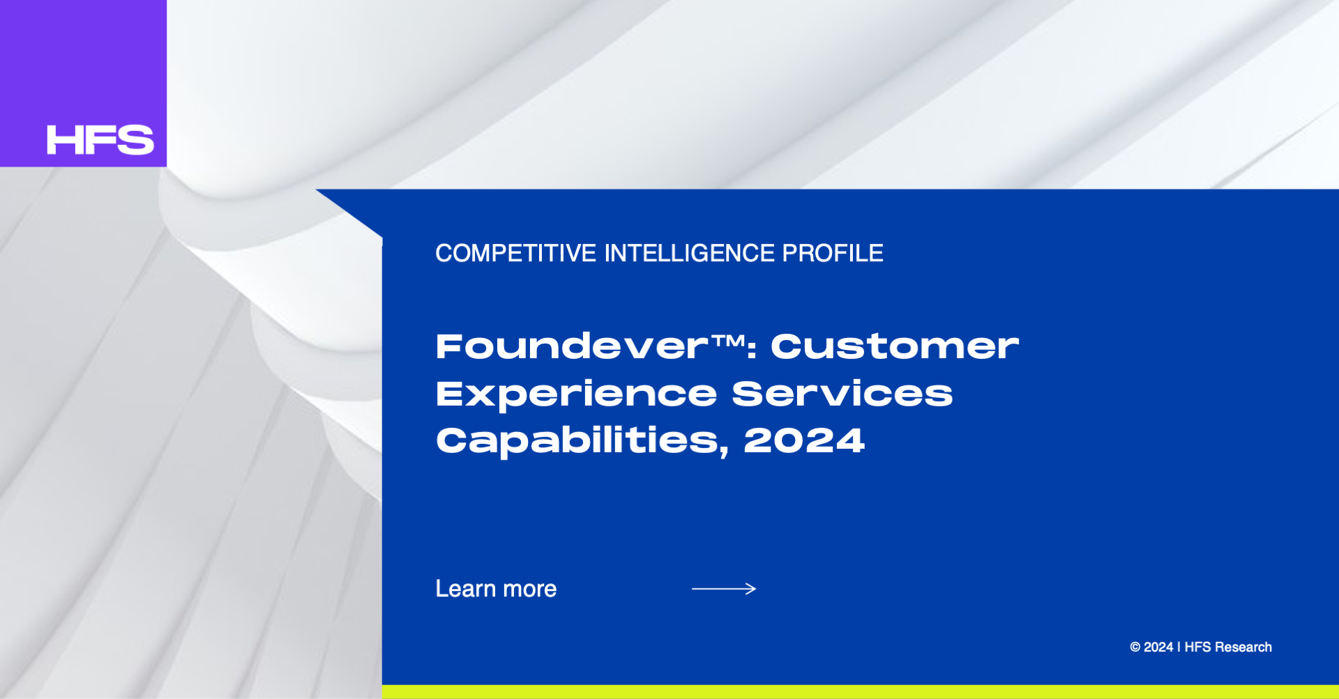 Customer and Employee Experience - HFS Research