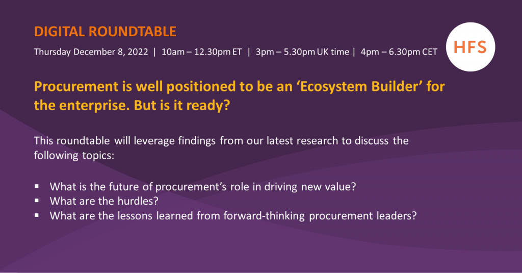 HFS Digital Roundtables - HFS Research