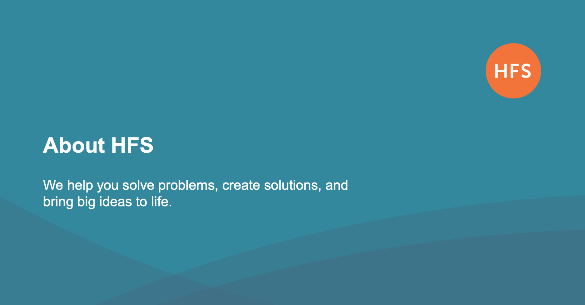 About us - HFS Research